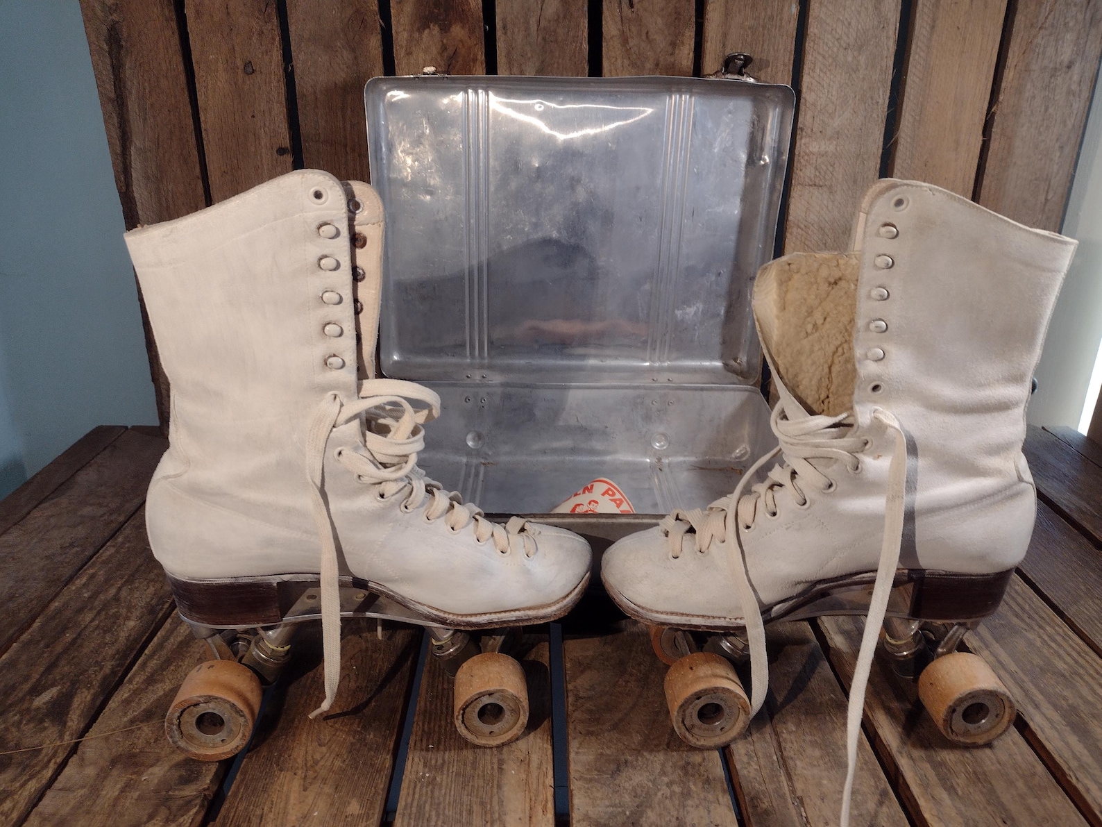 Vintage Roller Skates With Case - Etsy