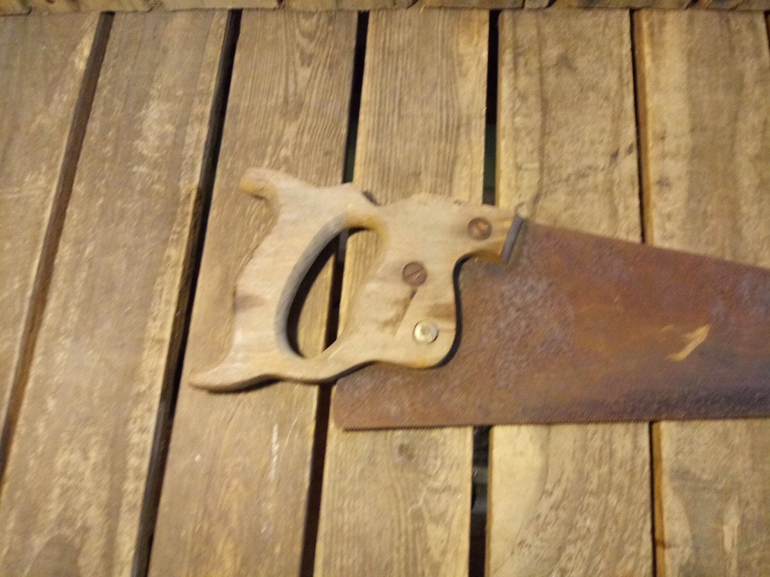 Vintage Rusty Saw Decor Piece Only | Etsy