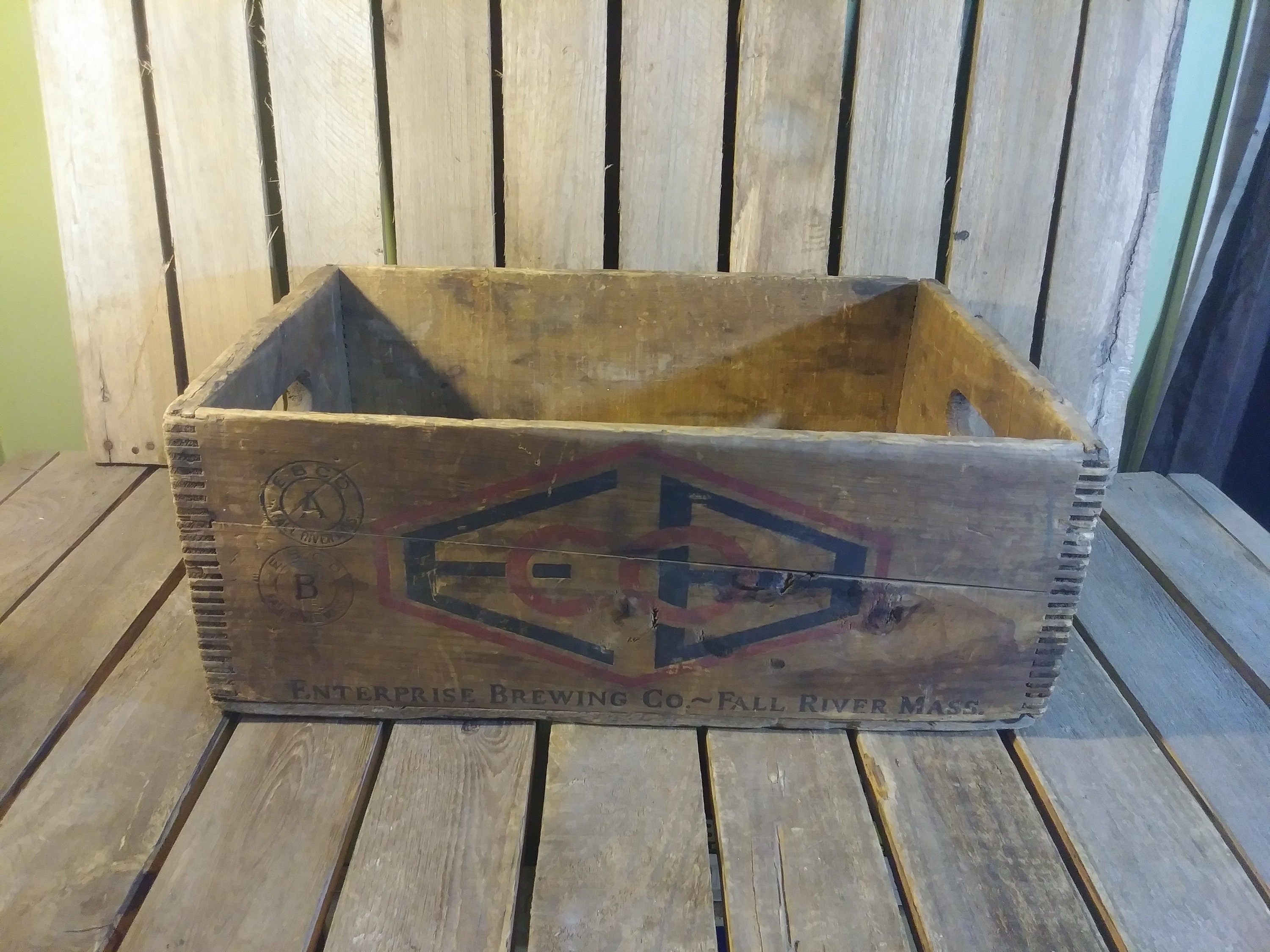Antique Beer Box, Enterprise Brewing Co Fall River Massachusetts - Etsy