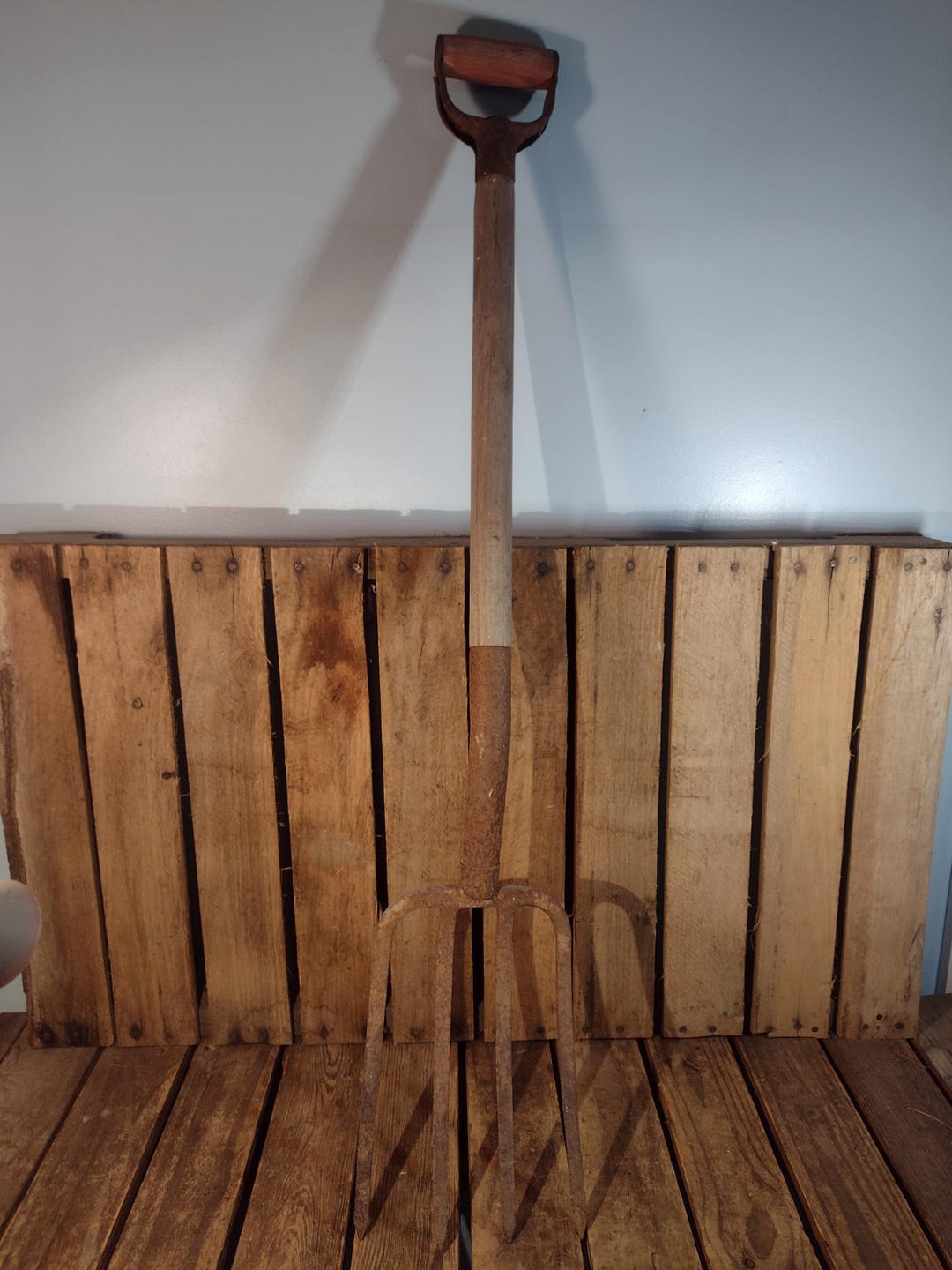 Vintage Farm Pitchfork: Rustic Garden Decor (41x7x1.5 Inches) - Etsy
