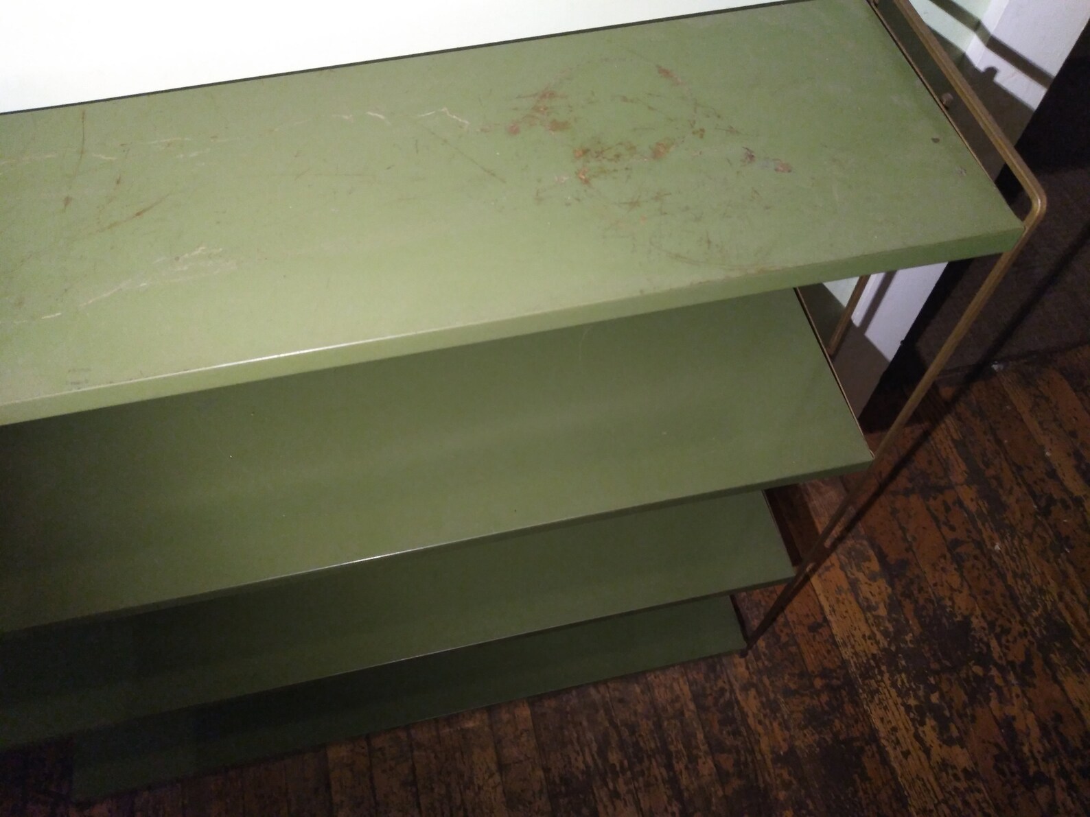 Vintage Rusty Storage Rack | Etsy