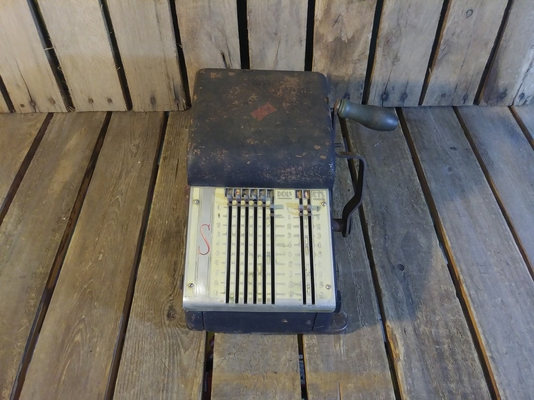 Safeguard Receipt Machine, Vintage Store Machine - Etsy