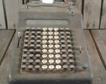 Vintage Early 1900s Mccaskey Adding Machine - Etsy