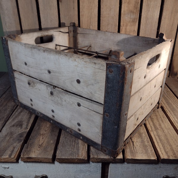 Milk Bottle Crate - Etsy