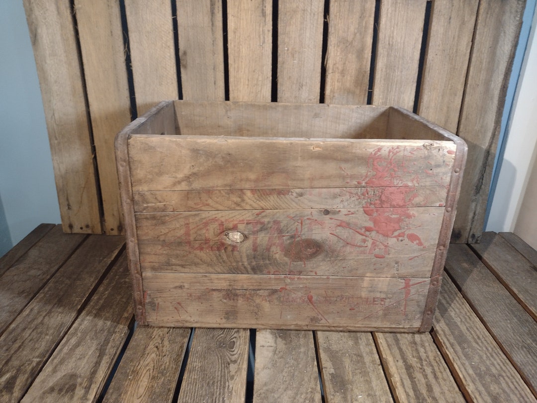 Vintage Soda Crate - Etsy