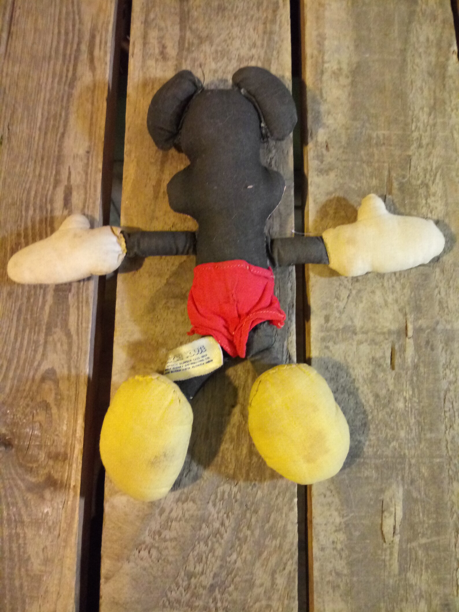 Small Vintage Mickey Mouse Doll | Etsy