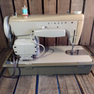 Vintage Singer Sewing Machine Fashion Mate - Etsy