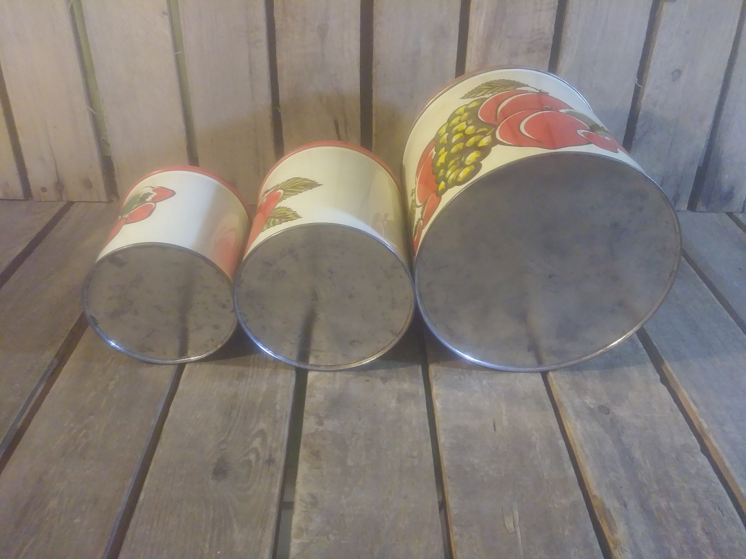 Vintage Kitchen Canisters | Etsy