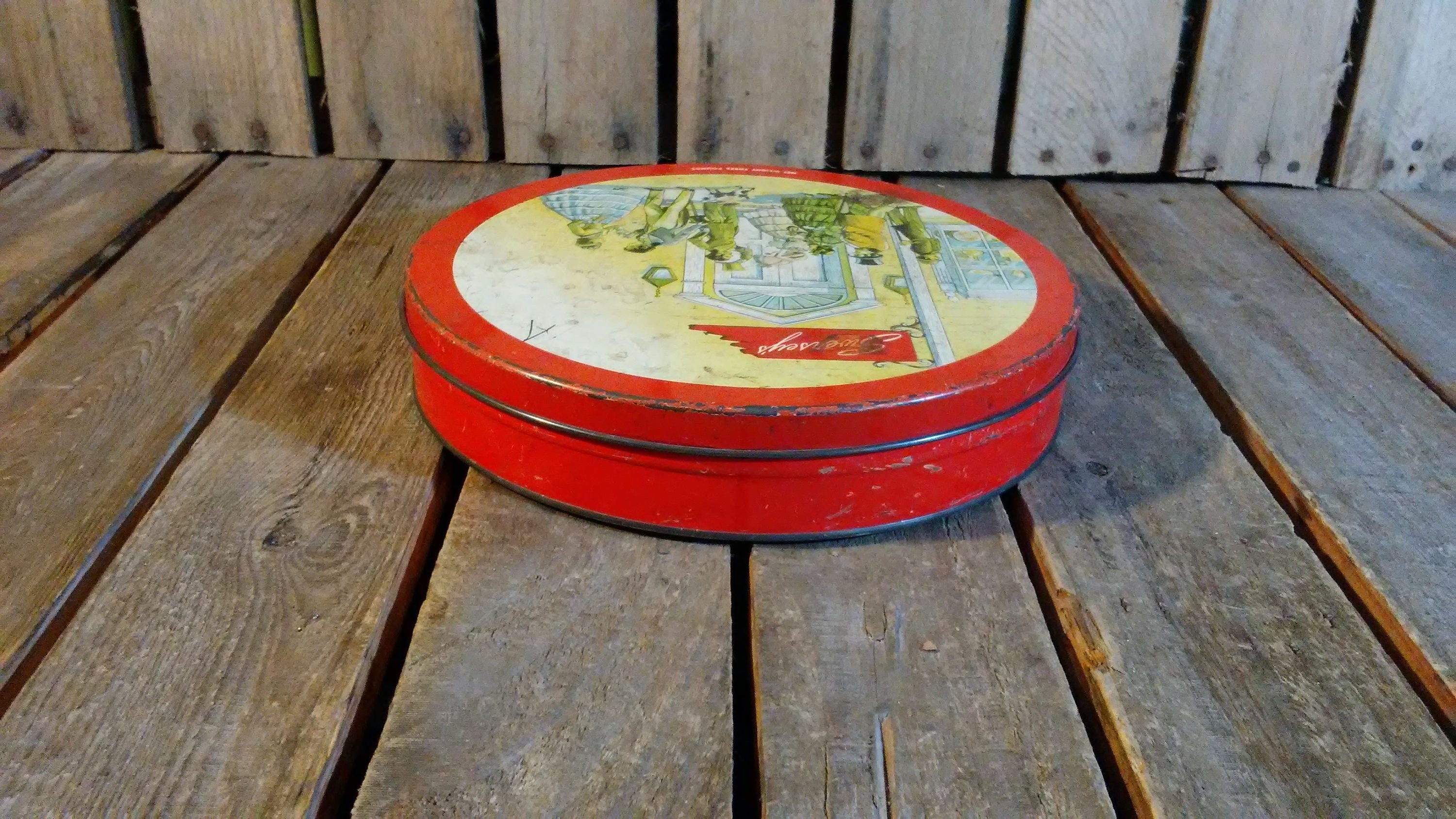Vintage Candy Tin Swerseys Candy Tin Can Etsy vintage-candy-tin-swerseys-candy-tin-can-etsy