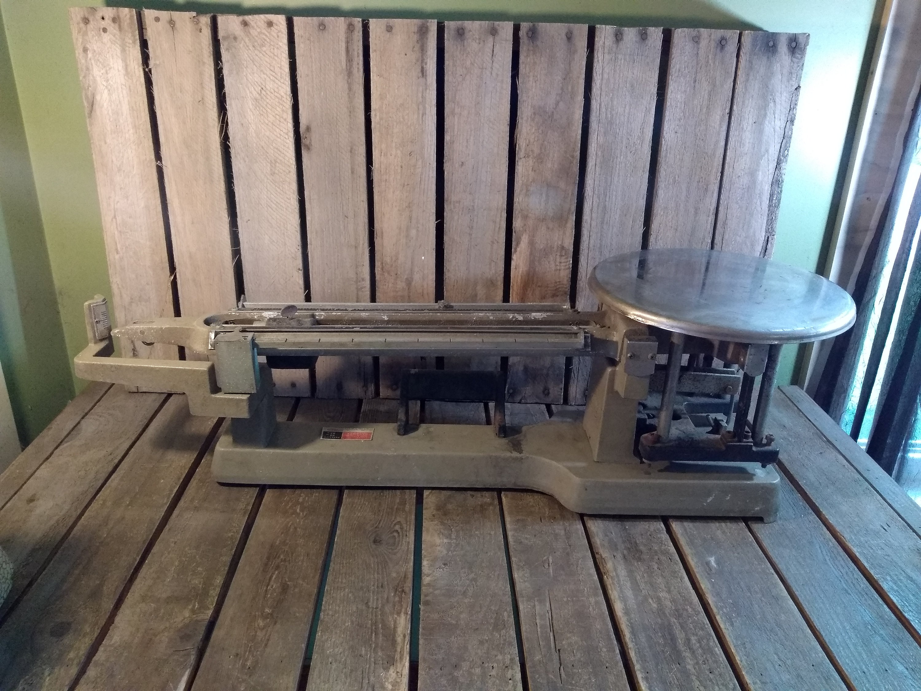 Large Distressed Scale Vintage Rusty Wornout Scale Decor or | Etsy