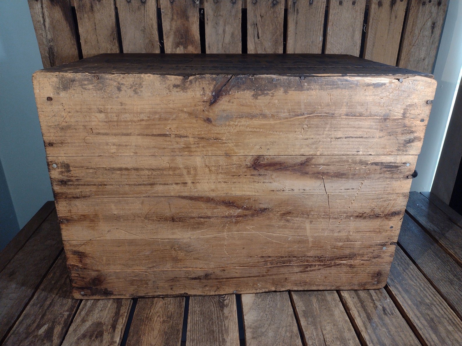 Vintage Revere Sugar Wooden Crate: Rustic Farmhouse Storage Box - Etsy