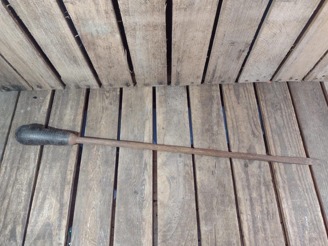 Large Vintage Screwdriver – Extra Long Rustic Hand Tool – 28.5 Inches ...