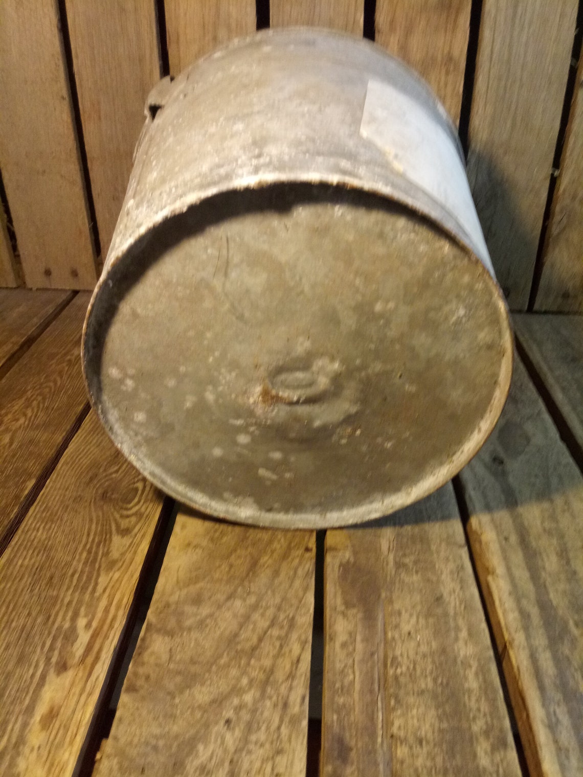 Rusty Metal Bucket - Etsy