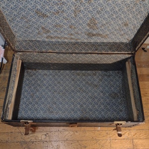 Vintage Rusty Trunk - Etsy