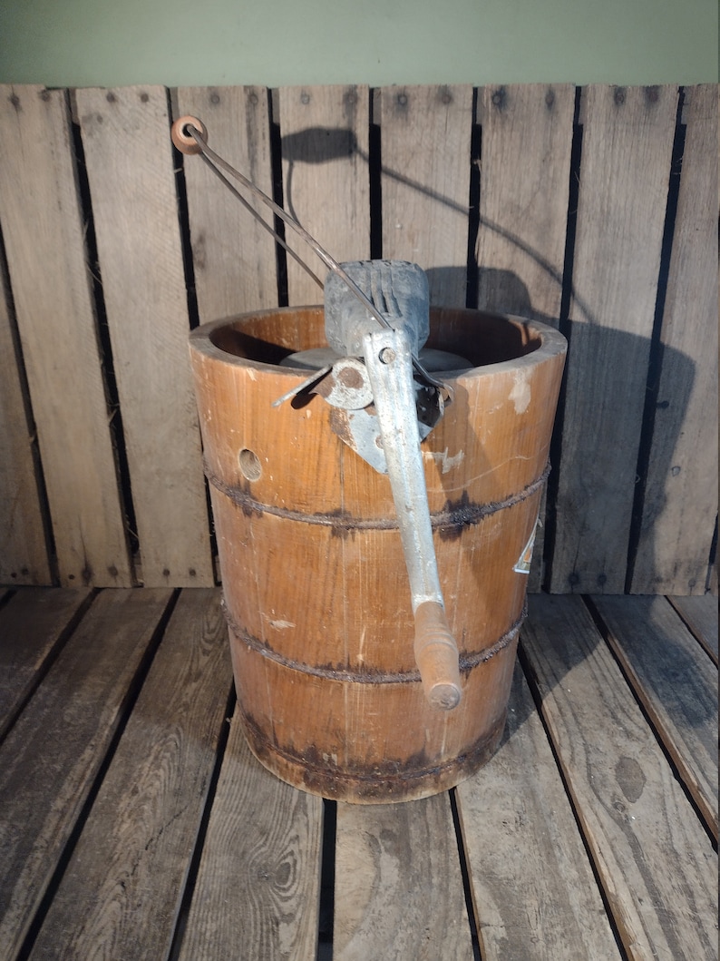 Vintage Ice Cream Maker | Etsy