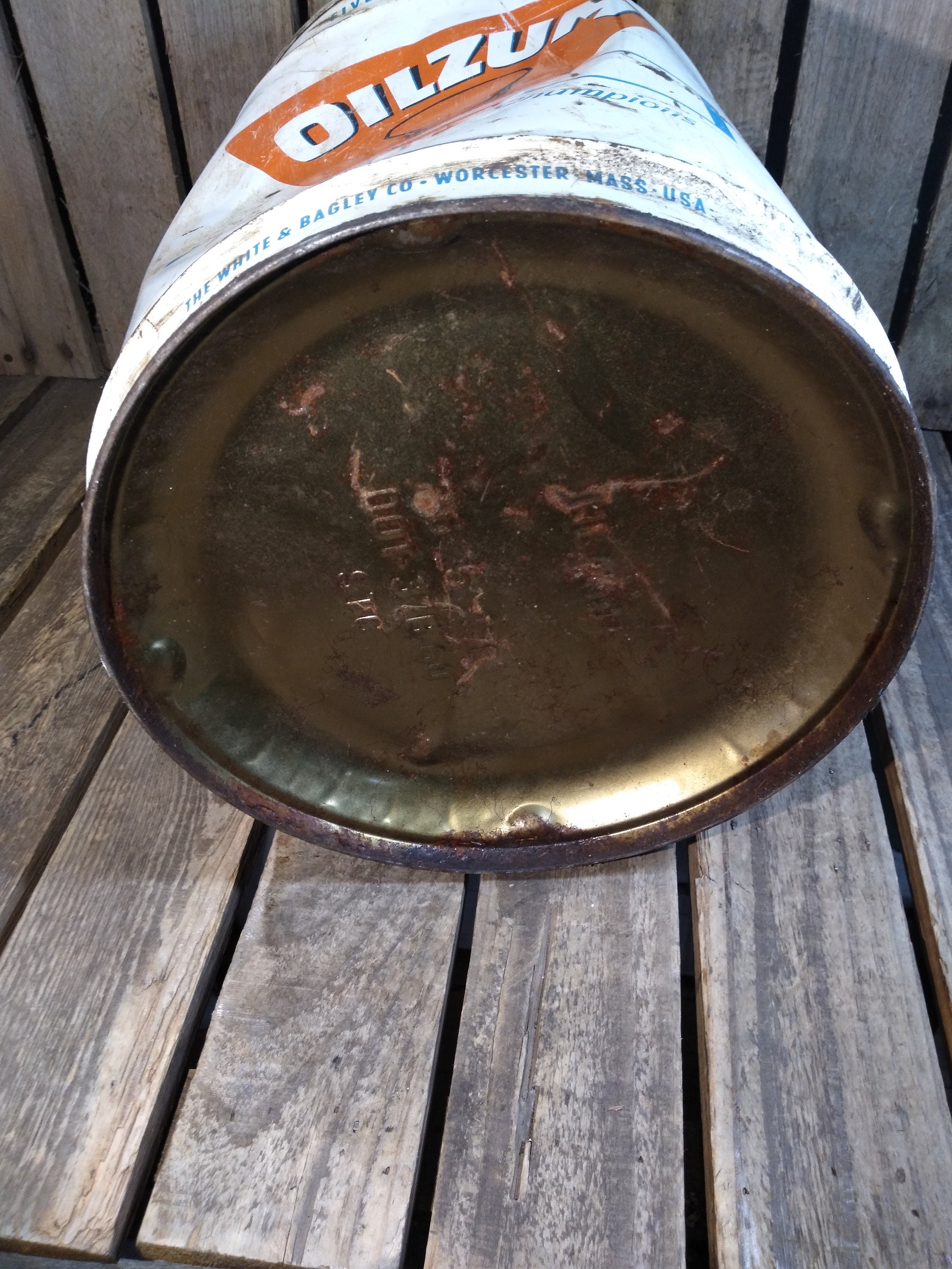 Dented Oil Can - Etsy