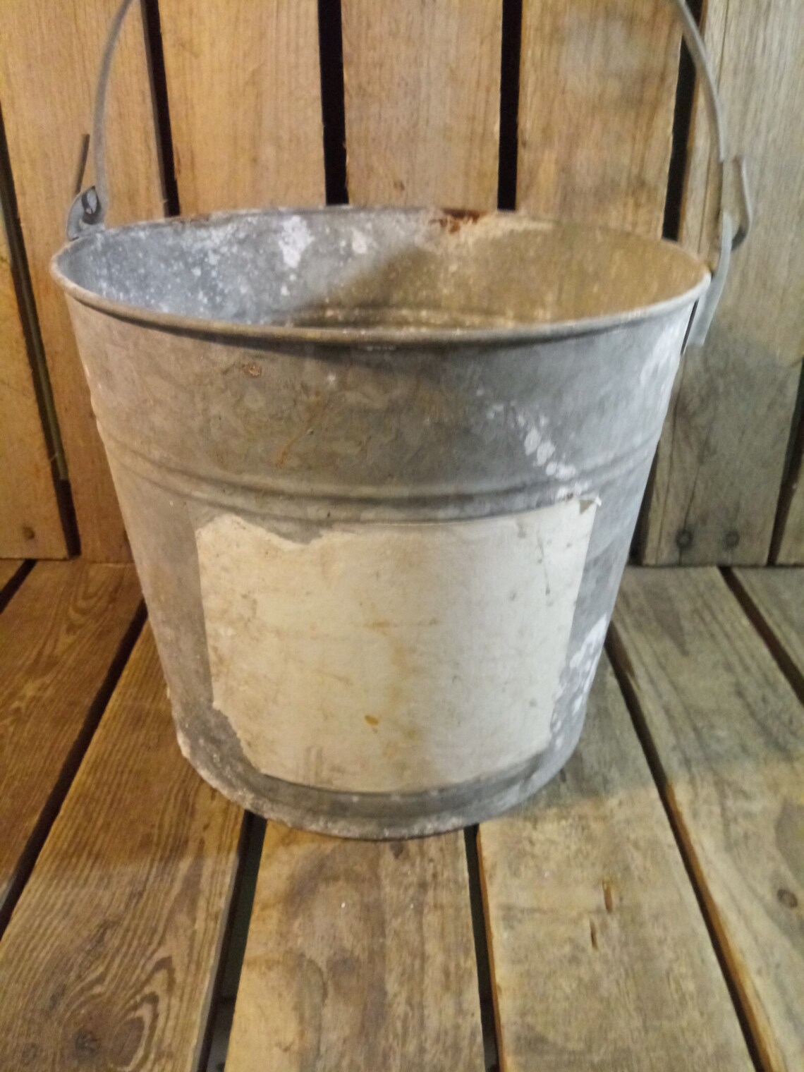 Rusty Metal Bucket - Etsy