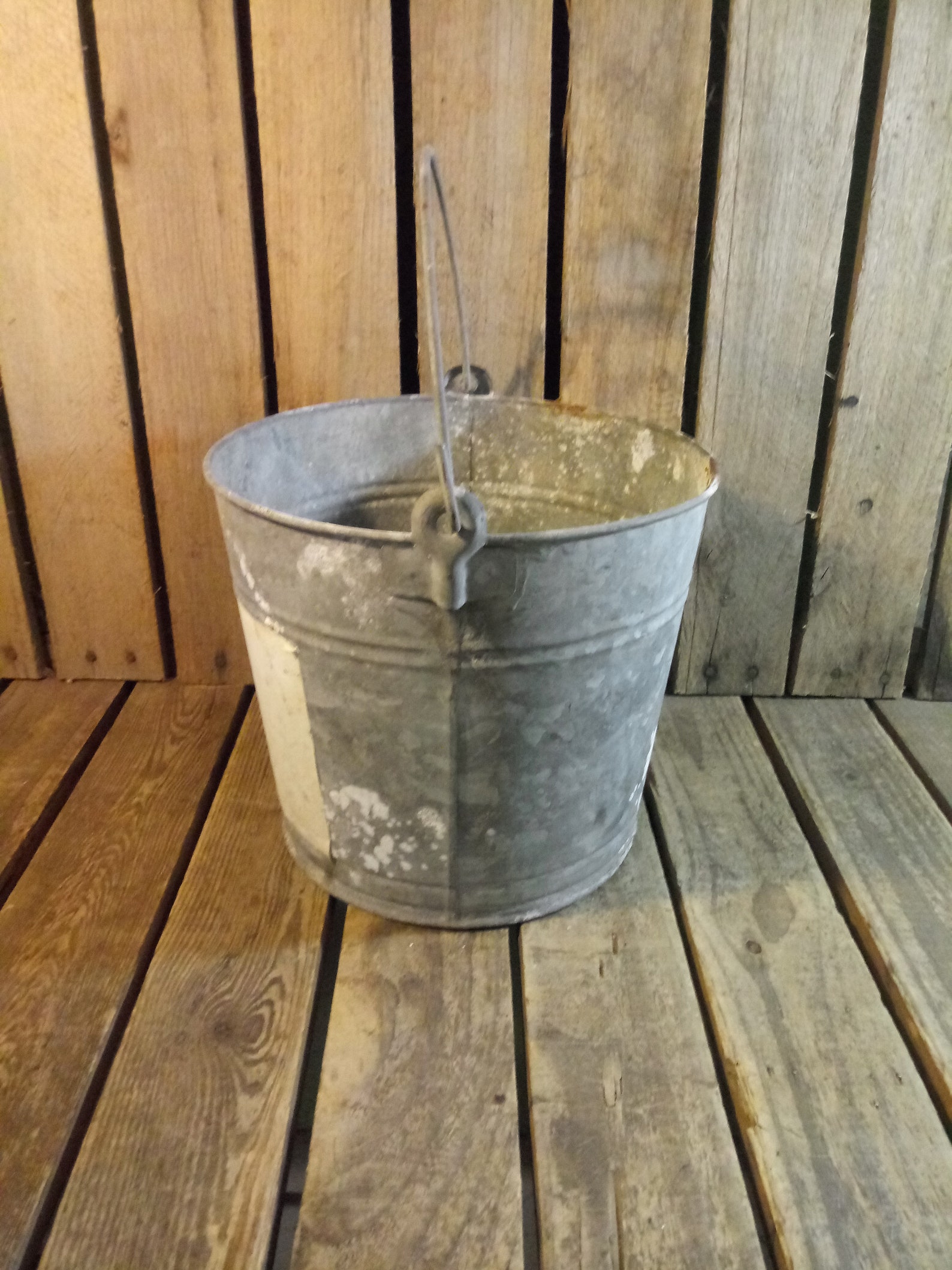 Rusty Metal Bucket - Etsy