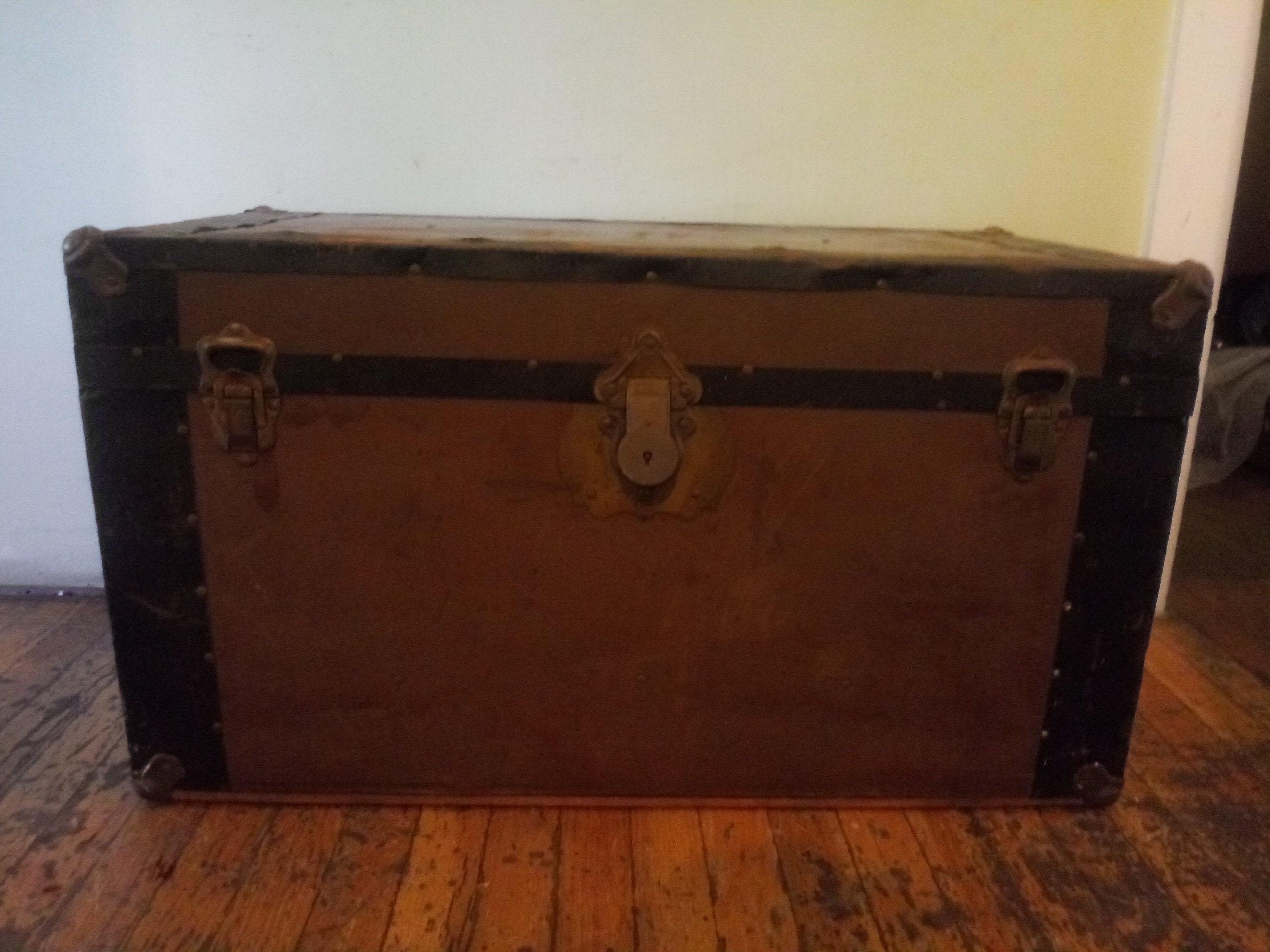 Antique Storage Trunk | Etsy