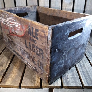 Antique Beer Crate - Etsy