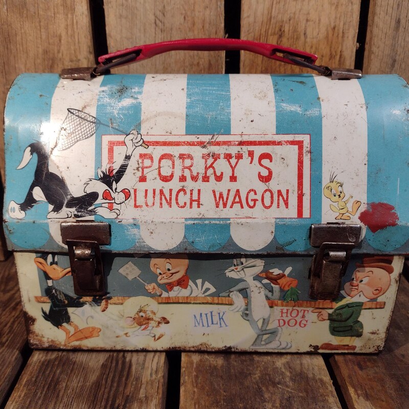 1950s Lunch Box - Etsy
