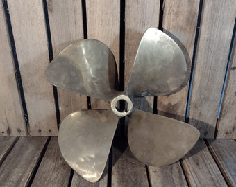 Vintage Three Blade Michagan Brass Boat Propeller. Brass Boat Prop. - Etsy