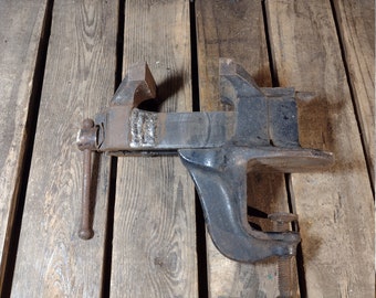 Antique Anvil Vise - Etsy