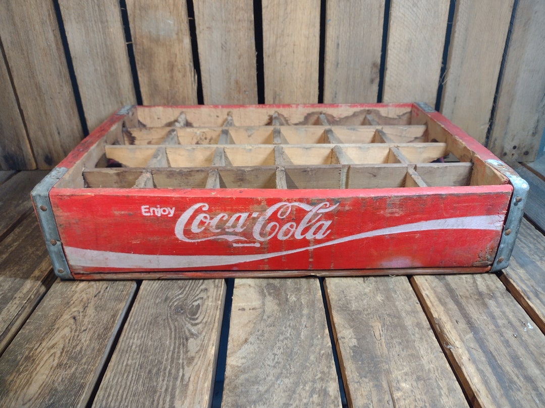 Vintage Coca Cola Crate 1976 - Etsy