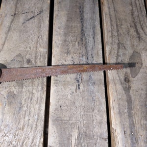 Rusty Hand Saw - Etsy