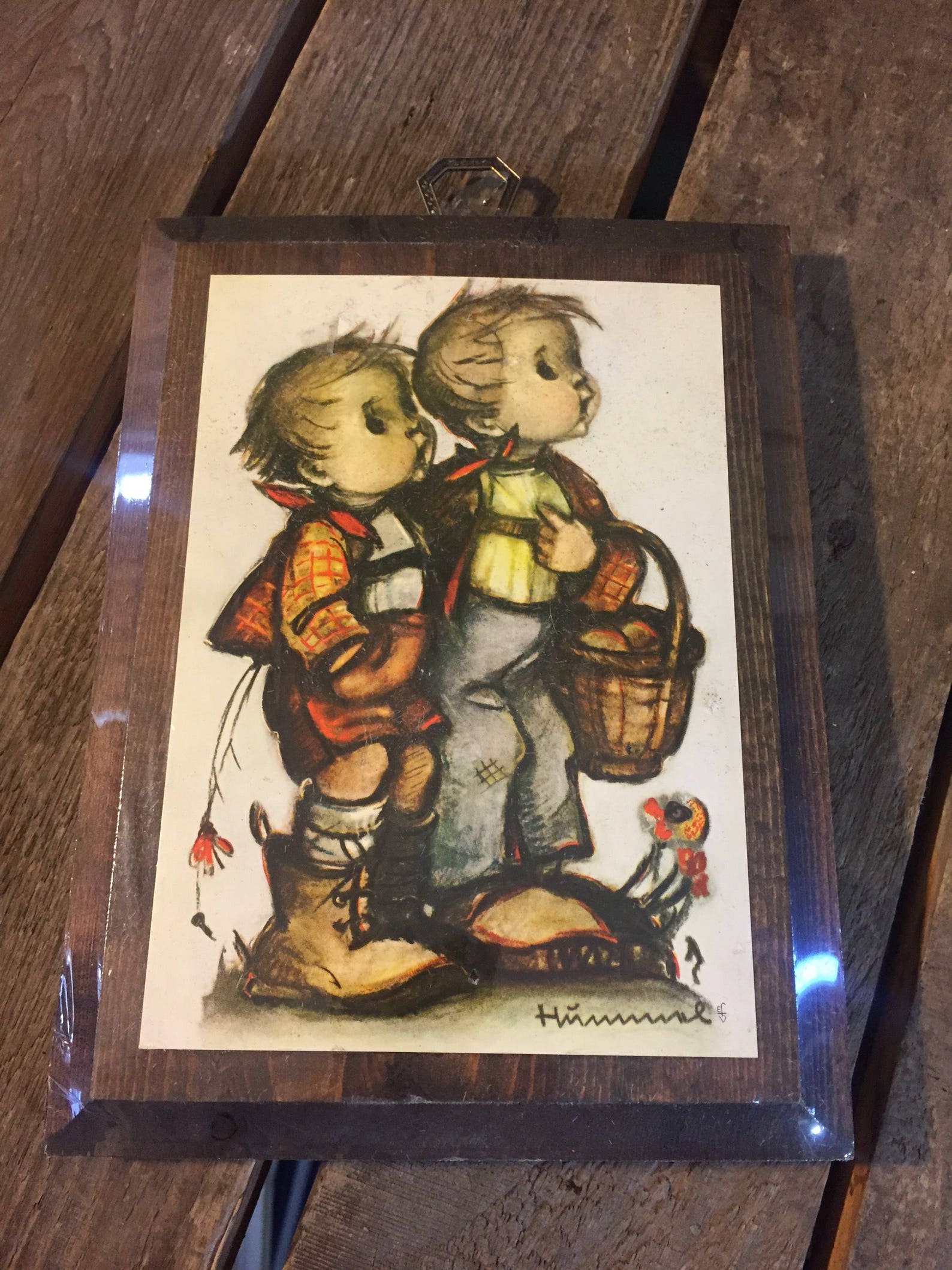 Vintage Hummel Set of 2 Wall Hangings | Etsy