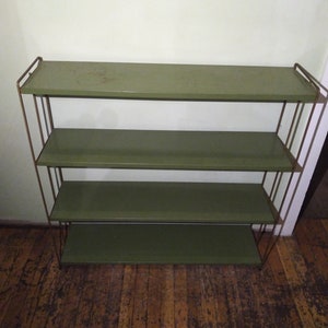 Vintage Rusty Storage Rack - Etsy