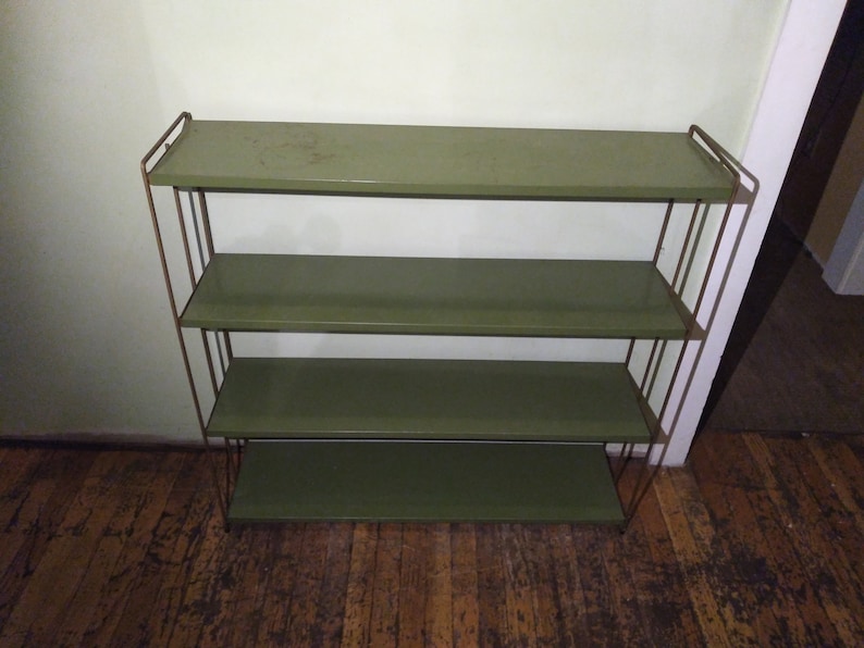 Vintage Rusty Storage Rack | Etsy