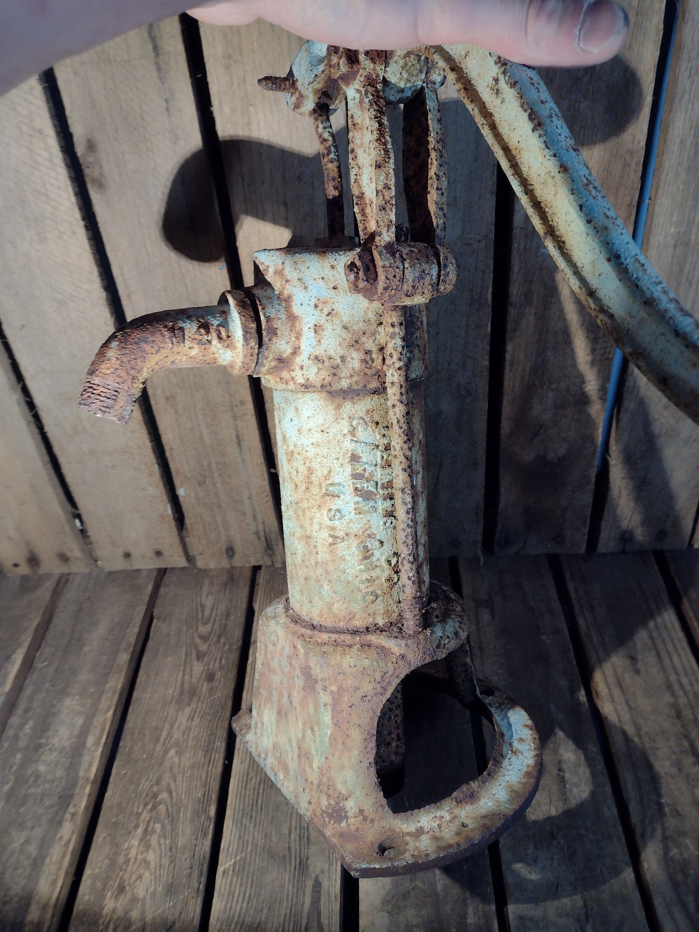 Antique Rusty Water Pump Decor or Parts Piece Only - Etsy