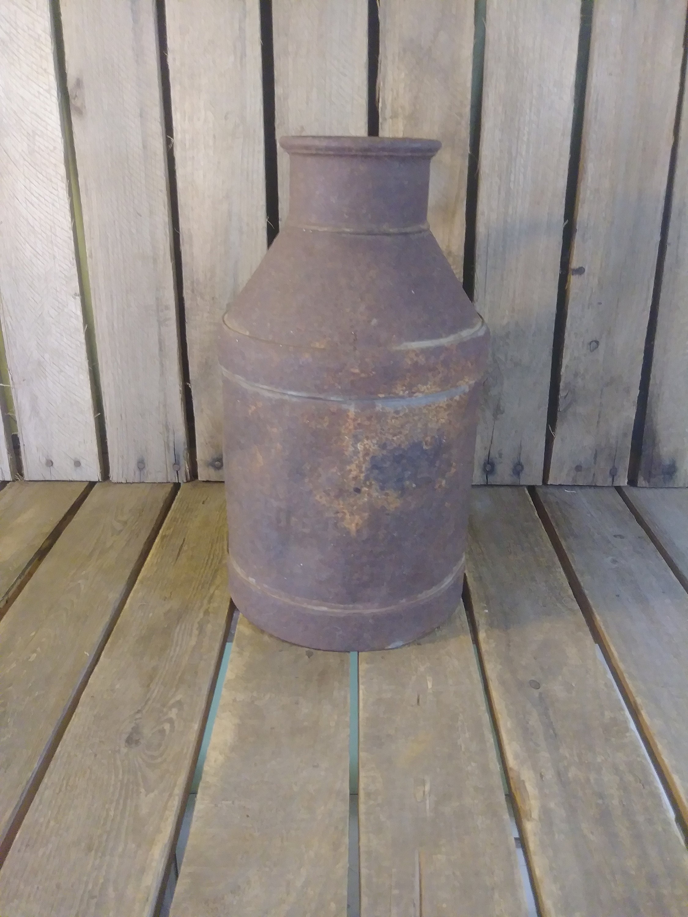 Small Rusty Milk Can Whiting Milk Co Boston Mass Milk Can - Etsy