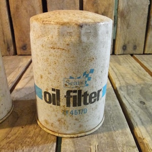 2 Vintage Oil Filters - Etsy