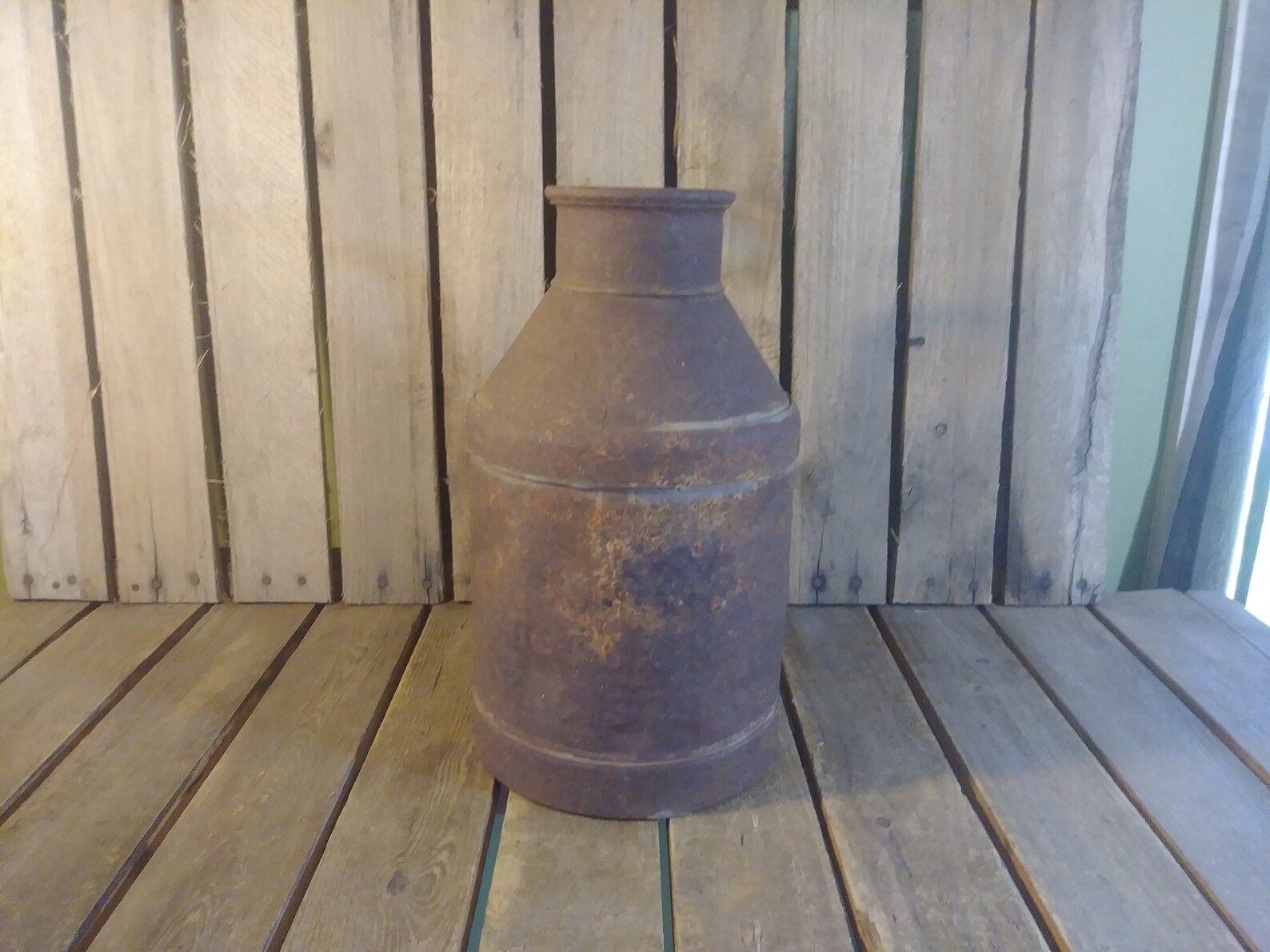 Small Rusty Milk Can Whiting Milk Co Boston Mass Milk Can - Etsy