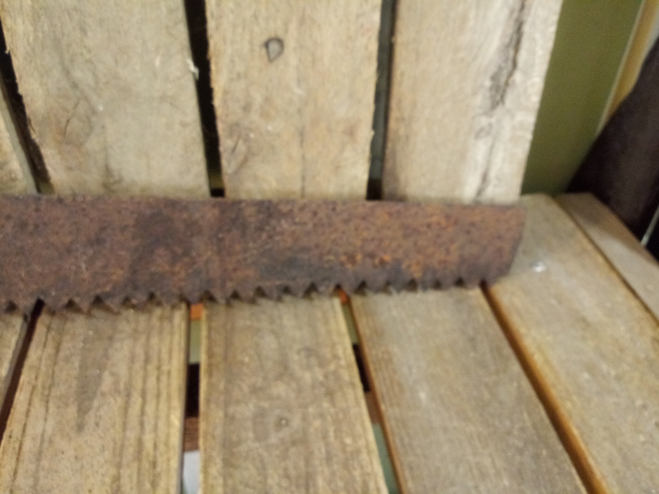 Antique Rusty Saw | Etsy