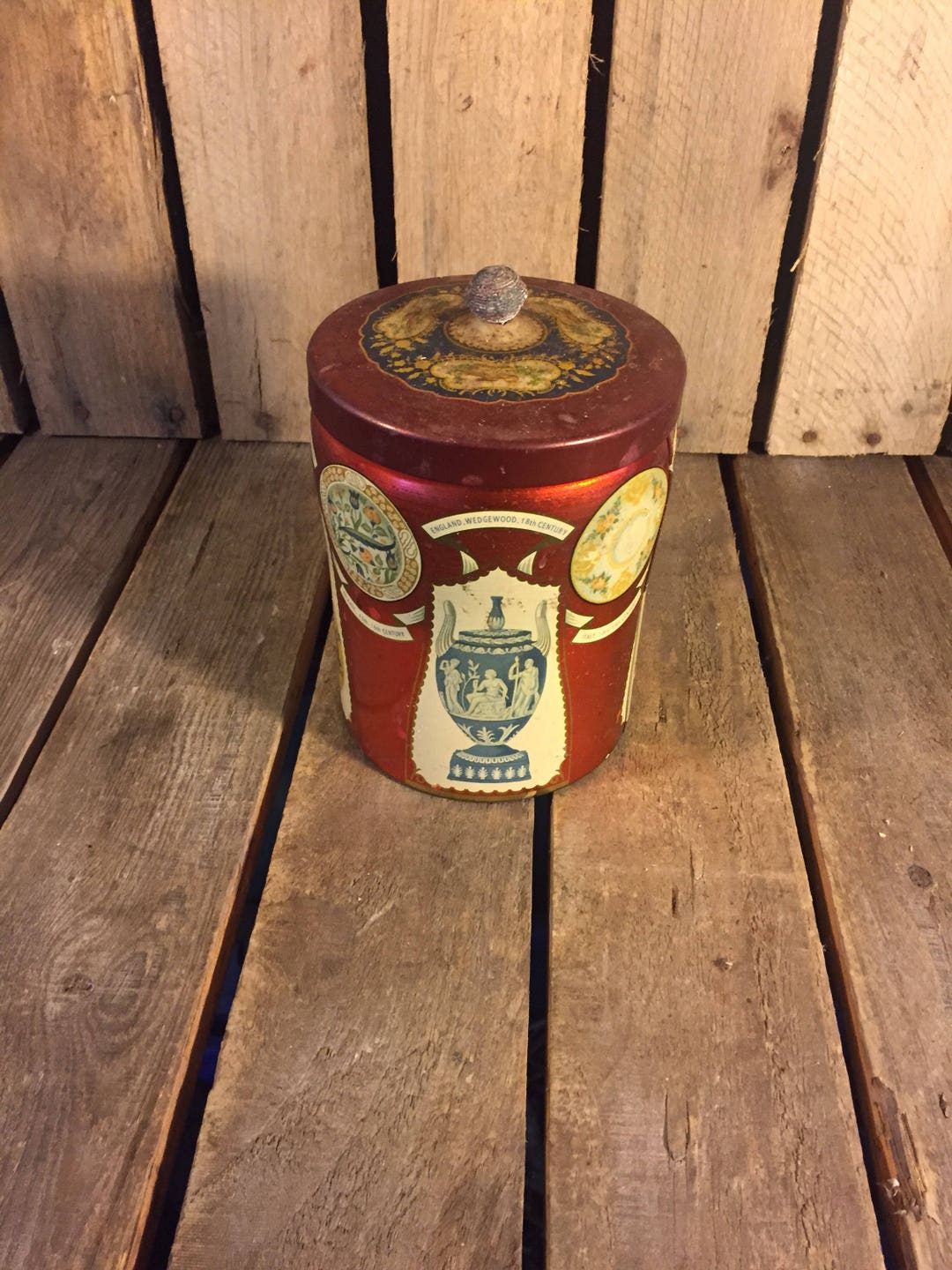 Vintage Confectionary Tin - Etsy
