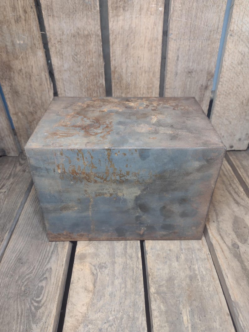 Vintage 4-drawer Metal Parts Cabinet – Industrial Tool Organizer ...