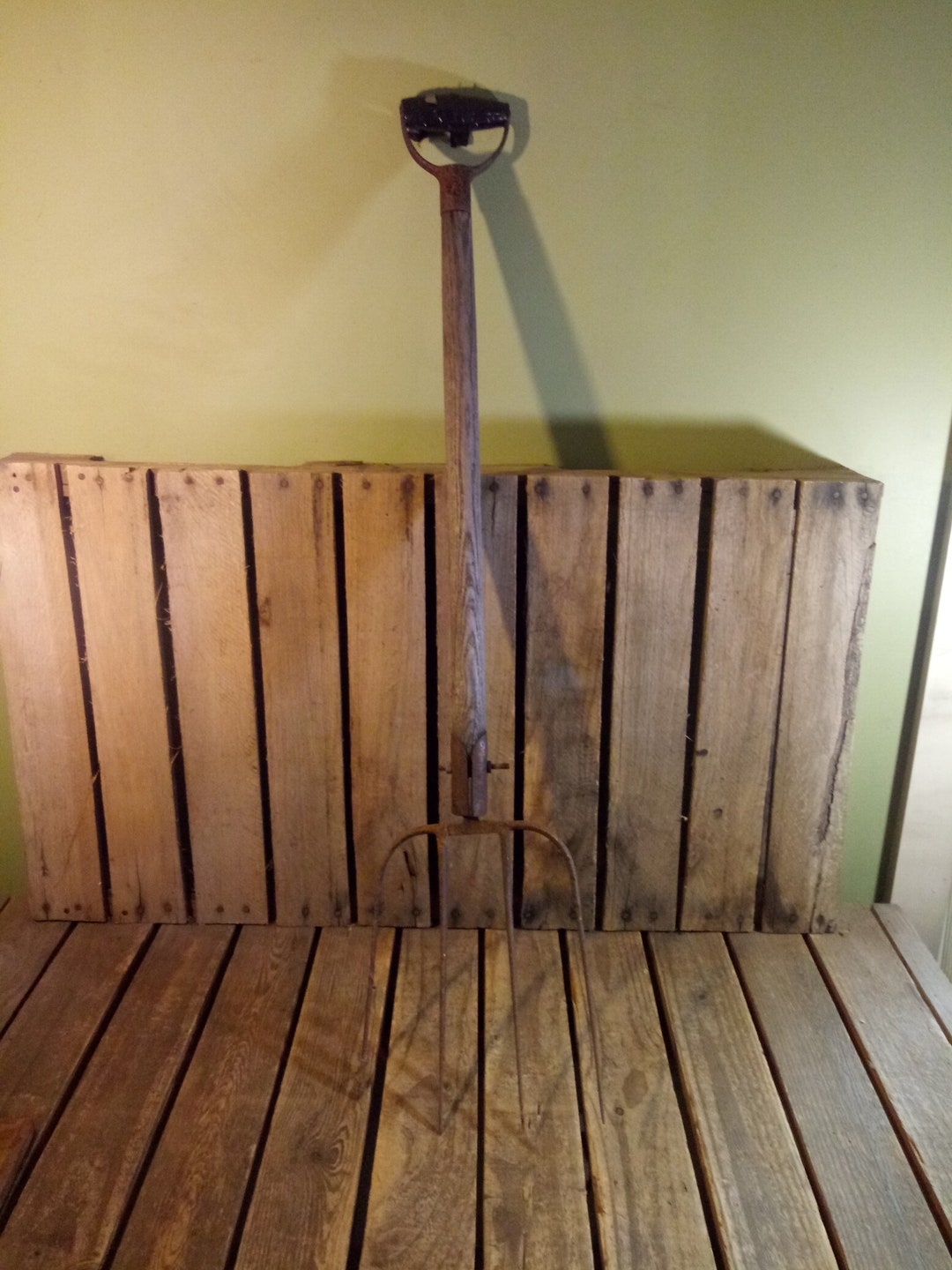 Vintage Rusty Pitchfork - Etsy