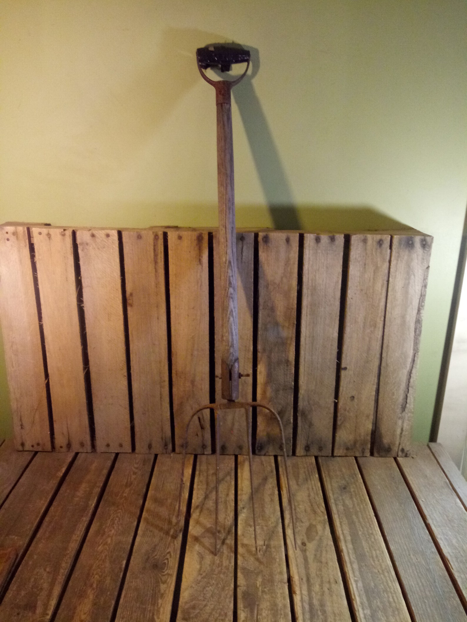 Vintage Rusty Pitchfork - Etsy