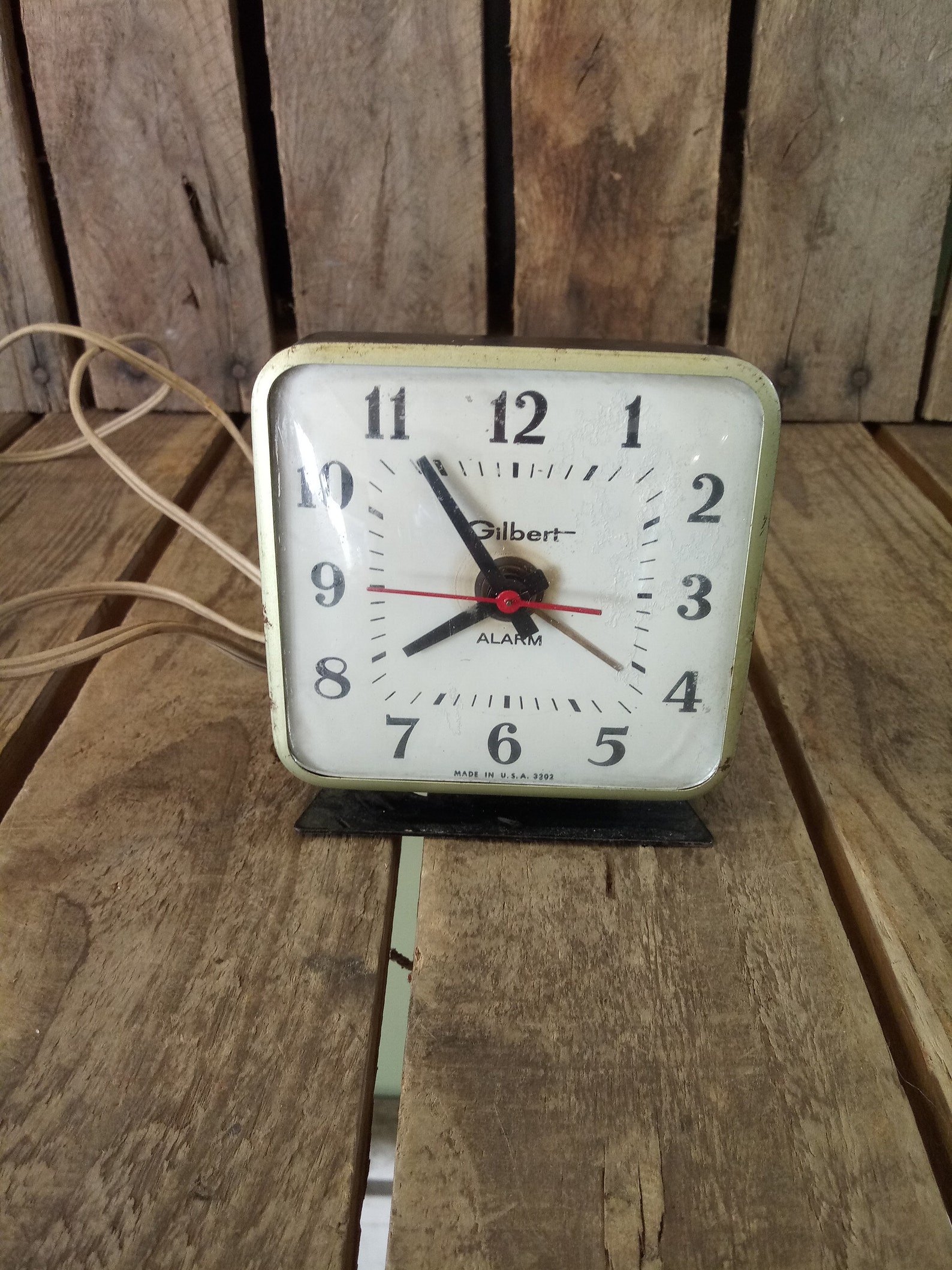 Vintage Gilbert Alarm Clock Does Not Work Decor Piece Only | Etsy