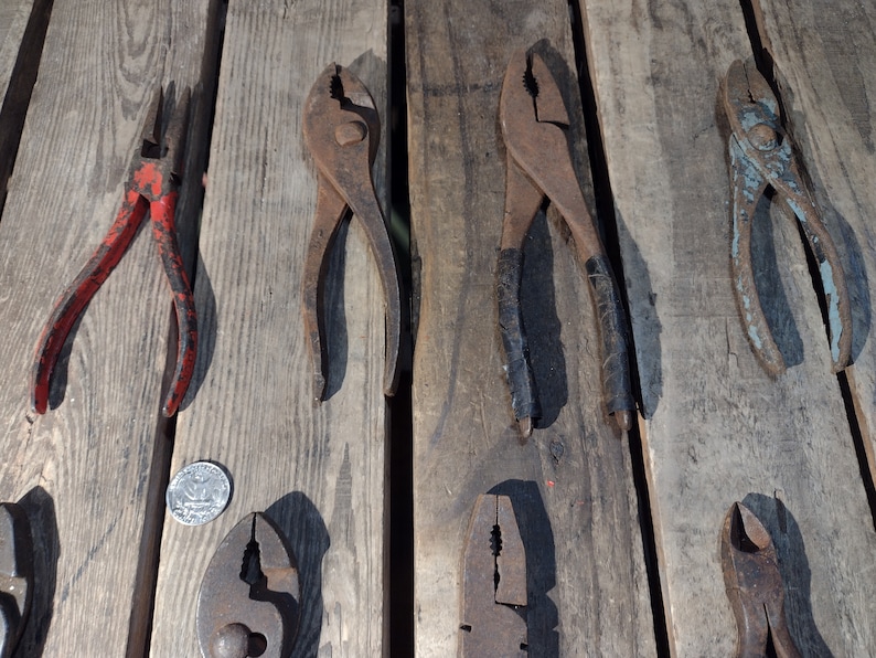 Vintage Rusty Hand Tools | Etsy