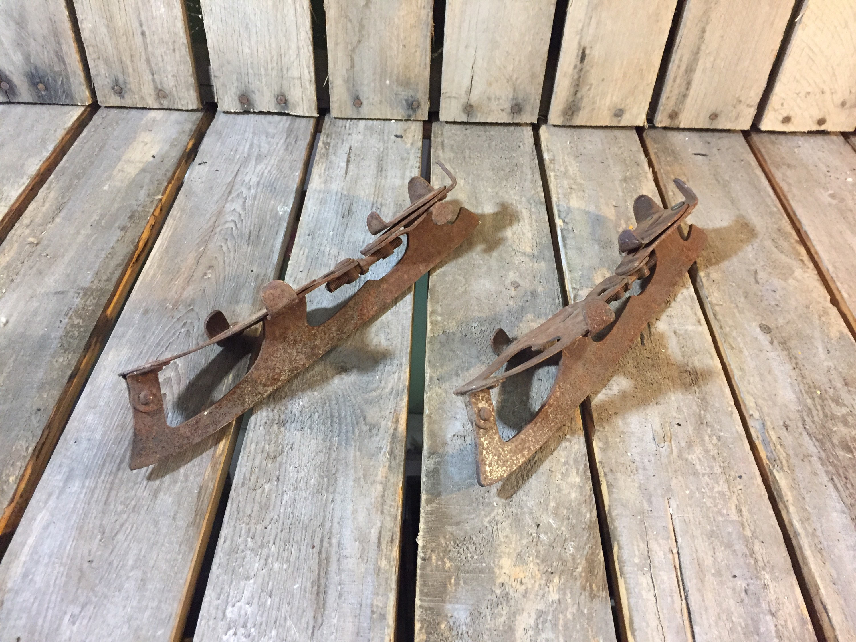 Antique Ice Skates Ice Skates Old Ice Skates - Etsy