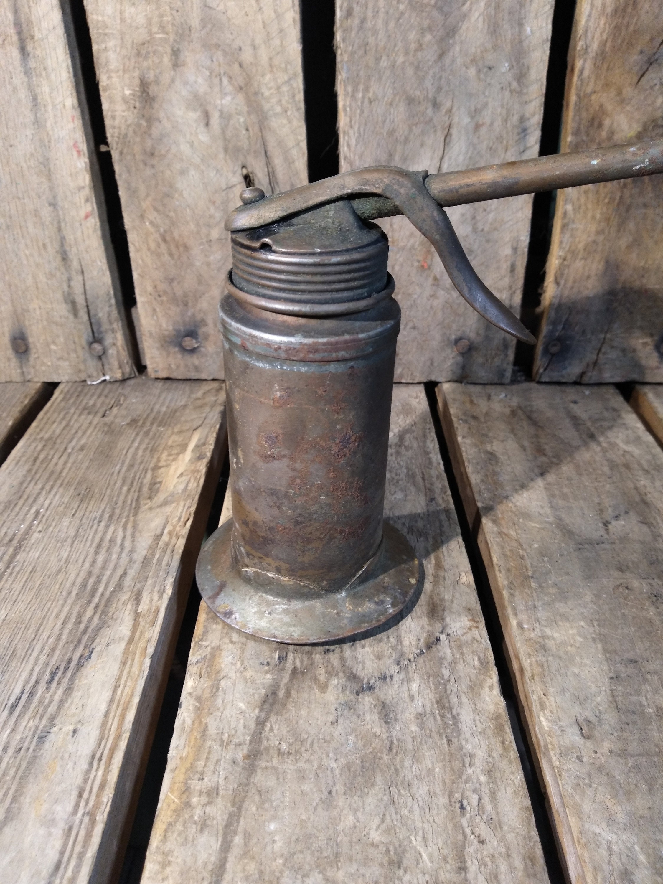 Antique Oil Can - Etsy