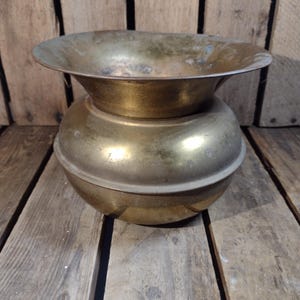 Vintage Brass Spittoon - Etsy