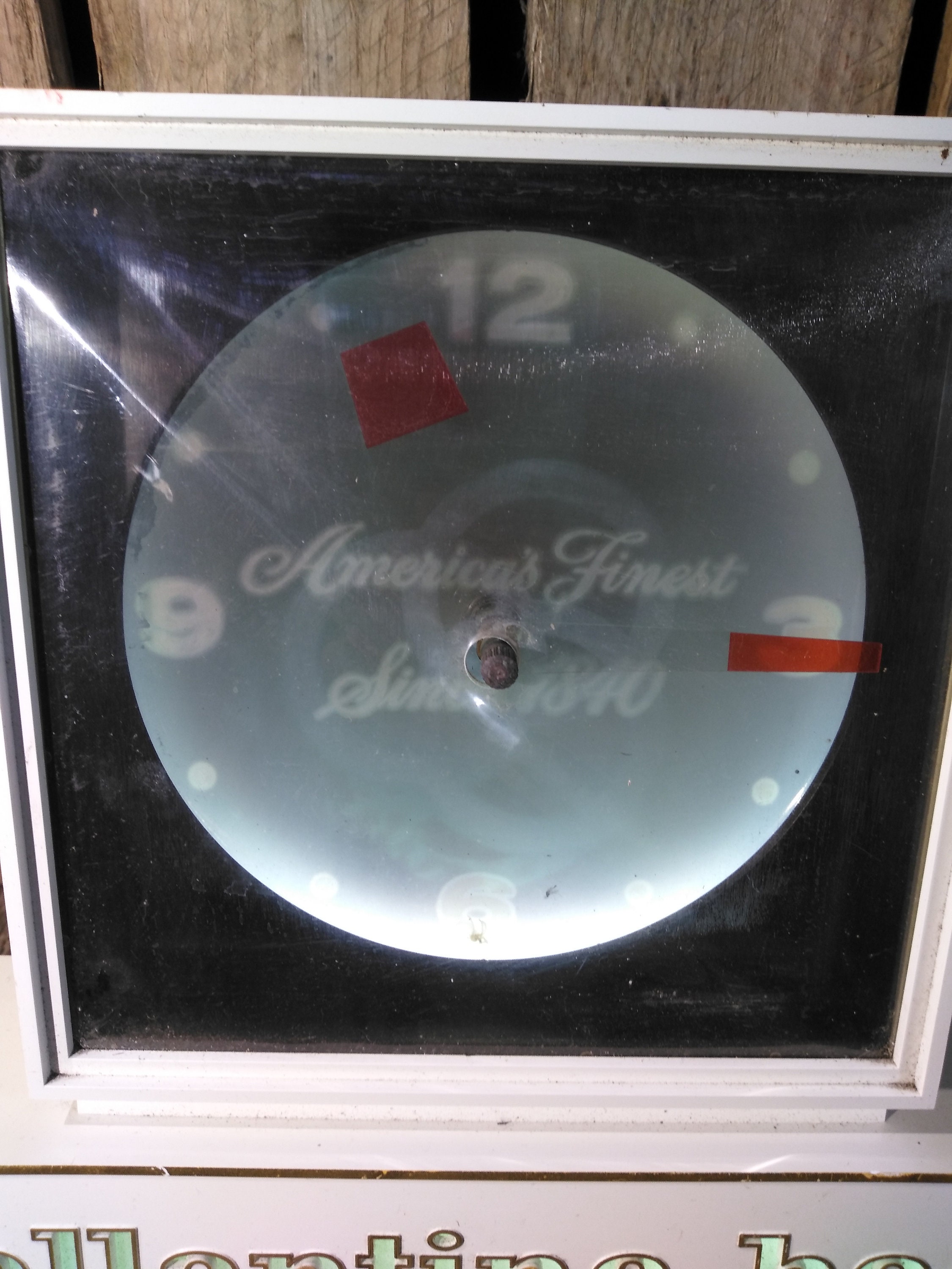 Vintage Beer Clock Light Sign Clock Part Does Not Work | Etsy