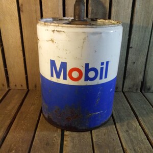 Mobile Oil Can, Vintage Metal Oil Can - Etsy
