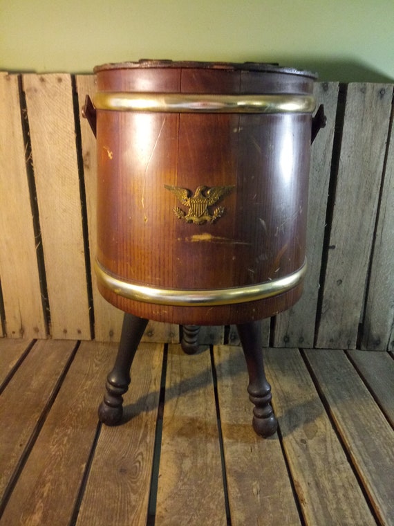 Vintage Wooden Basket Vintage Storage Basket | Etsy