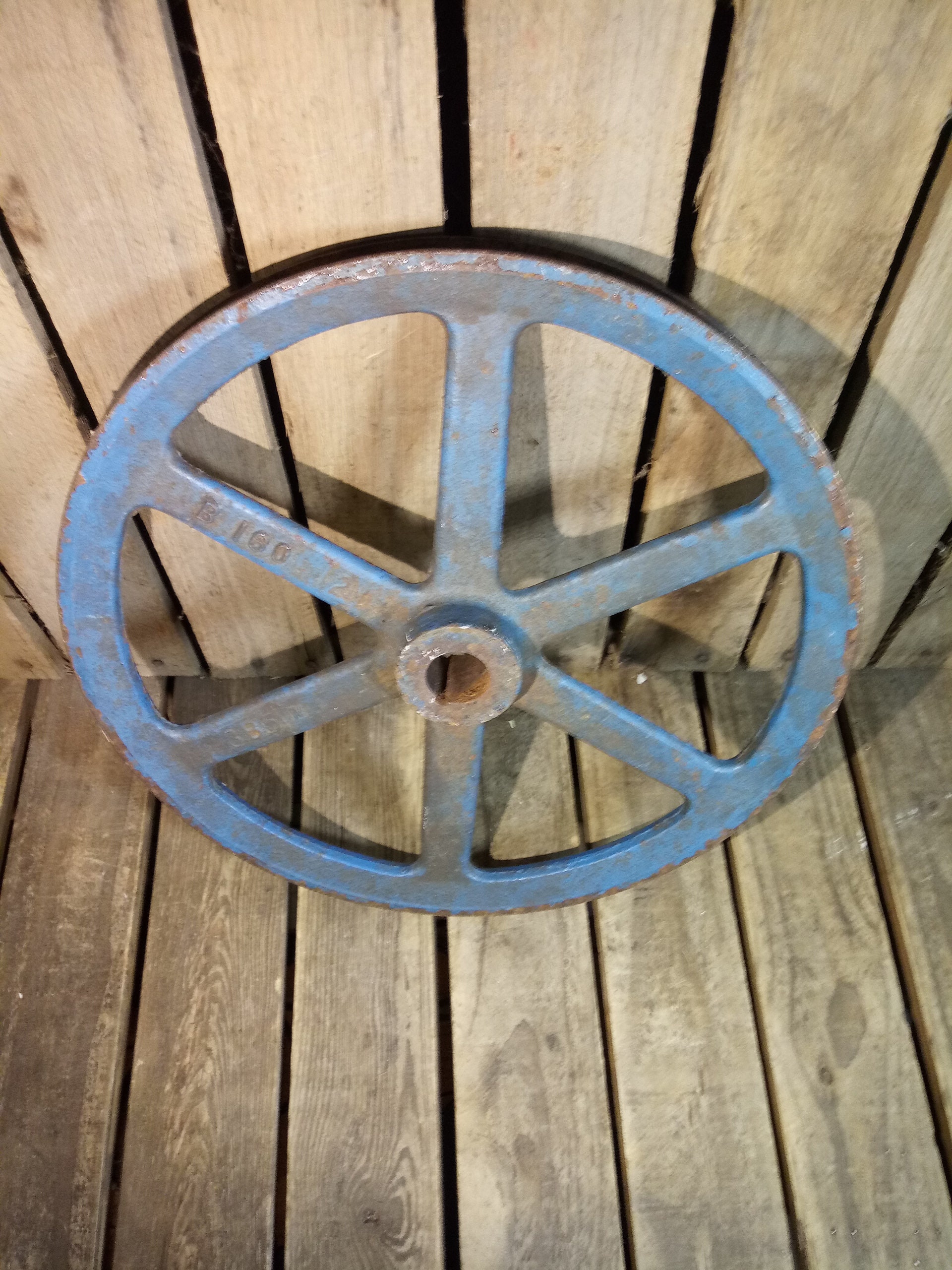Vintage Metal Wheel - Etsy
